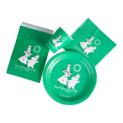 Papptallrikar - Mumin - 8-pack - 39 kr - Papptallrikar till kalas - My ...